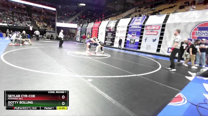 140 Class 1 lbs Cons. Round 1 - Dotty Bolling, Polo vs Skylar Cyr-Coe ...