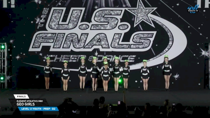 Element Athletics MKE - Geo Girls [2025 L1.1 Youth - PREP - D2 Finals ...