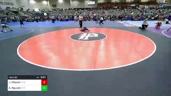 80 lbs Consi Of 8 #2 - Julius Mark Villamil, Socal Grappling Club vs ...