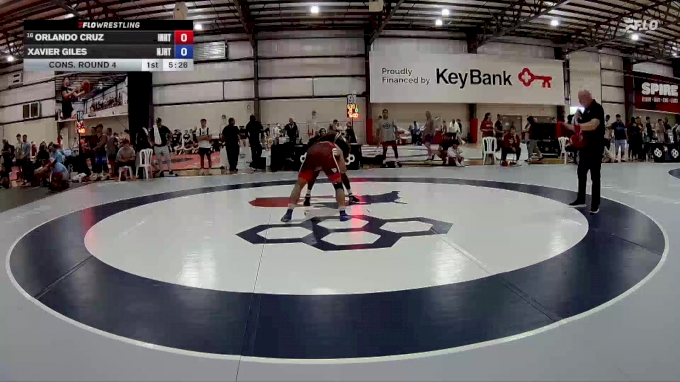 79 kg Cons. Round 4 - Orlando Cruz, Indiana RTC vs Xavier Giles, NJRTC