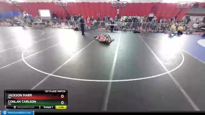 145 lbs 1st Place Match - Jackson Marr, MN vs Conlan Carlson, MN