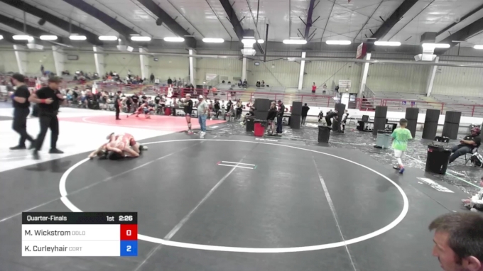 123 kg Quarterfinal - Marshal Wickstrom, Dolores vs Keaton Curleyhair, Cortez Wrestling Club