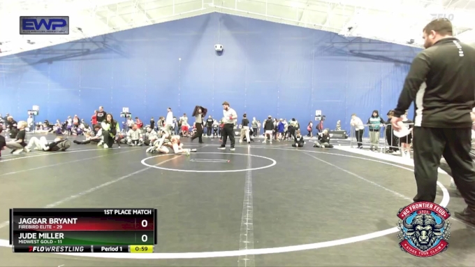 84 lbs Placement (4 Team) - Jaggar Bryant, Firebird Elite vs Jude ...