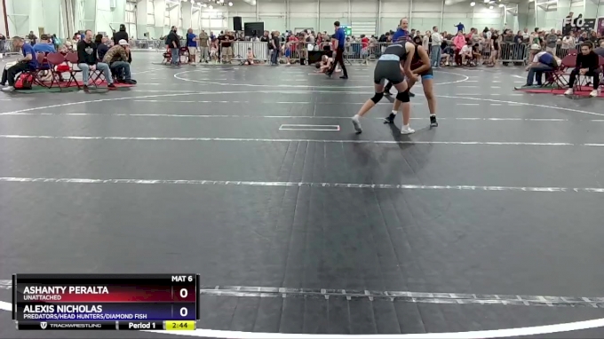 120 lbs Round 2 - Alexis Nicholas, Predators/Head Hunters/Diamond Fish ...