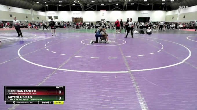 157A 1st Place Match - Christian Fanetti, Christian Brothers College vs ...
