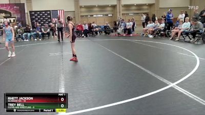 60 lbs Round 3 (8 Team) - Trey Bell, Cleveland Wrestling vs Rhett ...