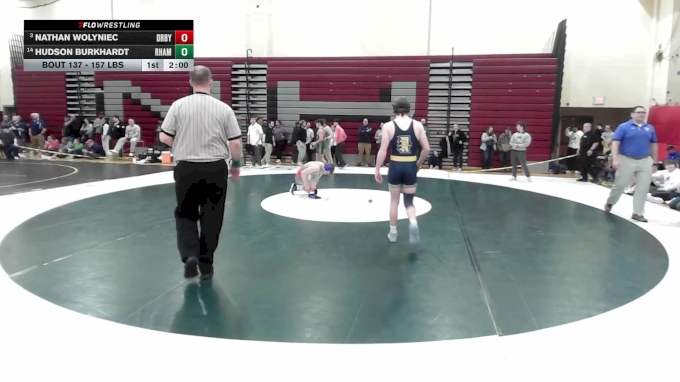 157 lbs Round Of 16 - Nathan Wolyniec, Derby/Oxford/Holy Cross vs ...