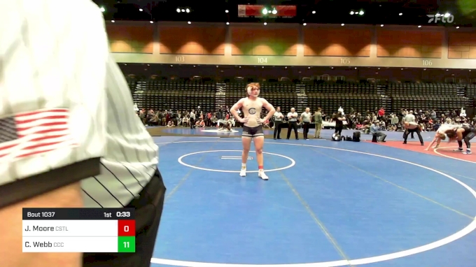 190 lbs Round Of 32 - Jackson Moore, Casteel vs Collin Webb, Corner ...