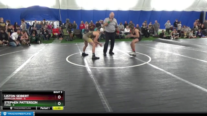 106 lbs Round 2 (8 Team) - Liston Seibert, Massillon Perry vs Stephen ...