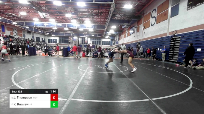 165 lbs Consi Of 8 #1 - Jake Thompson, Weymouth vs Kellen Remley ...