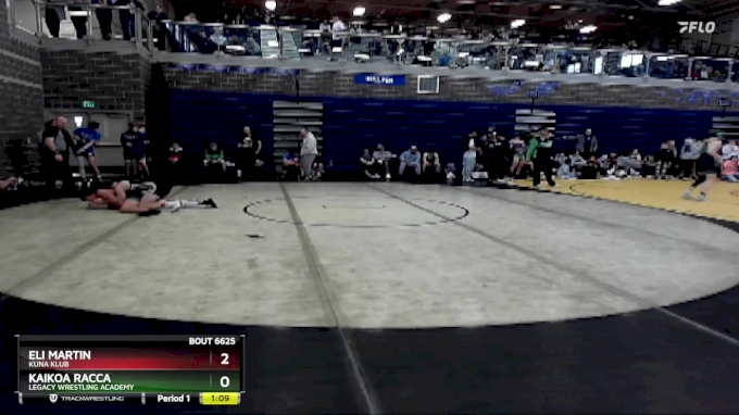 138 lbs Semifinal - Kaikoa Racca, Legacy Wrestling Academy vs Eli ...