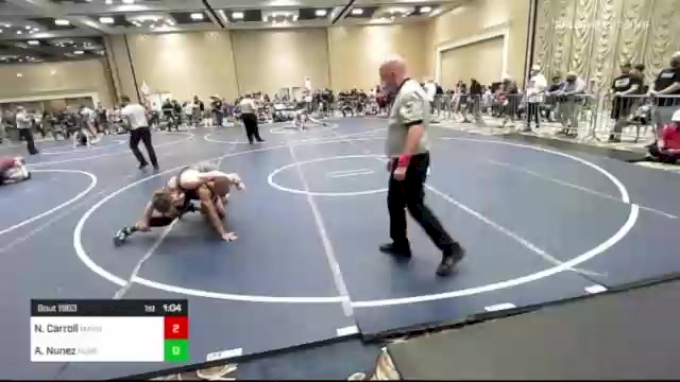 170 lbs Round Of 32 - Nicholas Carroll, Manu Wr Ac vs Alexander Nunez ...