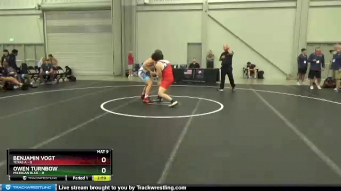 182 lbs 2nd Wrestleback (8 Team) - Benjamin Vogt, Texas A vs Owen ...