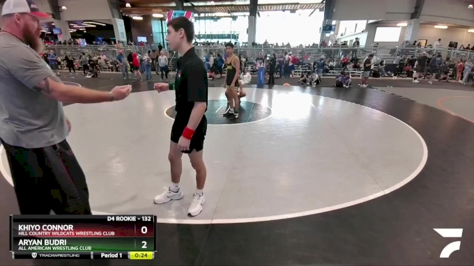 132 lbs 2nd Place Match - Khiyo Connor, Hill Country Wildcats Wrestling ...