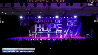 Carolina Dream Allstars - Golden Girls [2026 L2.1 Junior - PREP - D2 ...
