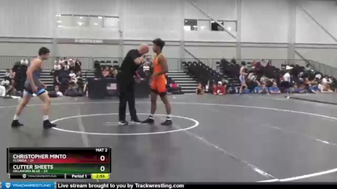 152 lbs 2nd Place Match (8 Team) - Christopher Minto, Florida vs Cutter ...