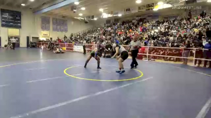 150 lbs Champ. Round 1 - Kaylyn Gonzalez, San Dimas vs Princess ...