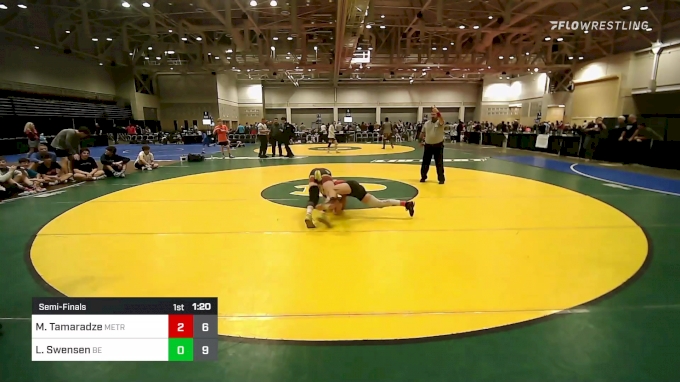 126 lbs Semifinal - Musa Tamaradze, MetroWest United Black vs Logan ...