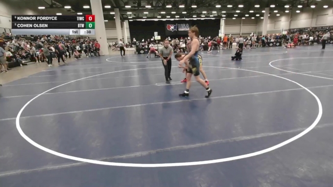 150 lbs Cons. Quarters - Konnor Fordyce, Team Idaho Wrestling Club vs ...