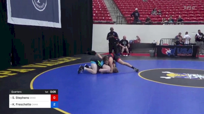 75 kg Quarters - Shepard Stephens, Sanderson Wrestling Academy vs ...