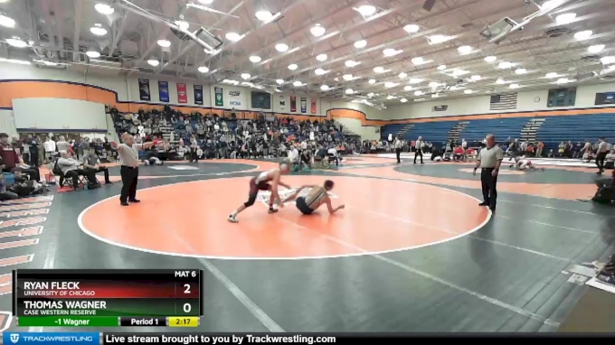 149 lbs Champ. Round 2 - Ryan Fleck, University Of Chicago vs Thomas ...