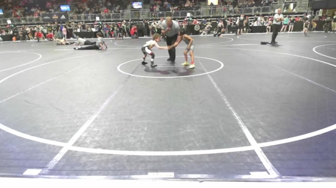 49 lbs 5th Place - Sahir Graham, Team Of Hard Knox vs Jace-Paul Starkie ...