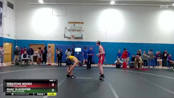 144 lbs Cons. Round 4 - Sebastian Woods, Calvert Hall College vs Isaac ...