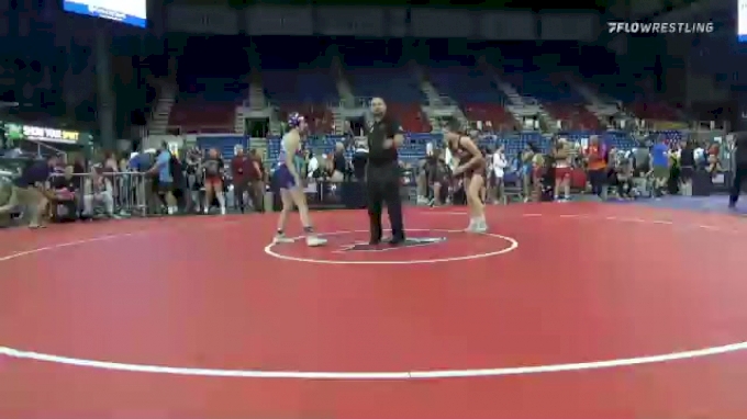 144 lbs Round Of 32 - Sydney Perry, Illinois vs Rylee Meredith, Missouri