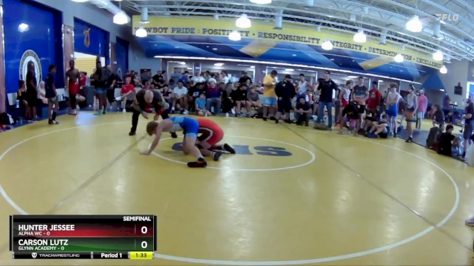 120 lbs Semis & Wb (16 Team) - Carson Lutz, Glynn Academy vs Hunter ...
