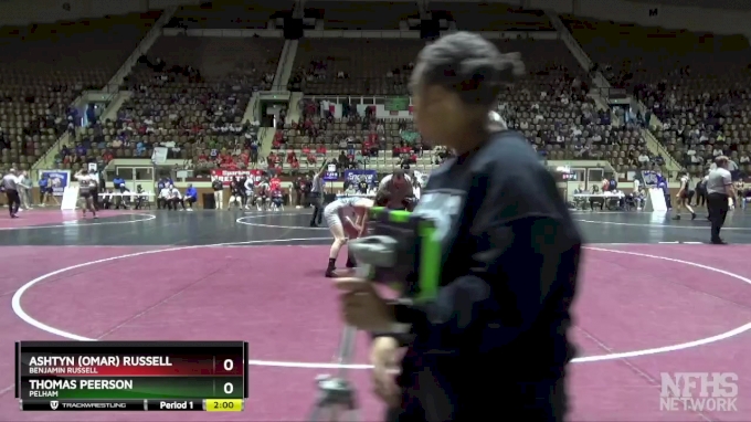 6A 150 lbs Champ. Round 1 - Thomas Peerson, Pelham vs Ashtyn (omar ...