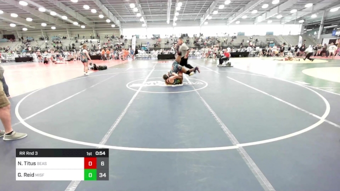 152 lbs Rr Rnd 3 - Natalie Titus, Beast Nation vs Gabby Reid, Misfits ...