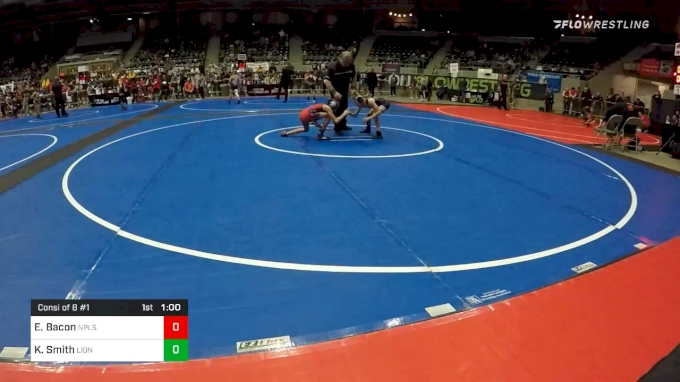 67 lbs Consolation - Emma Bacon, Naples Titans vs KyLee Smith, Moore Lions