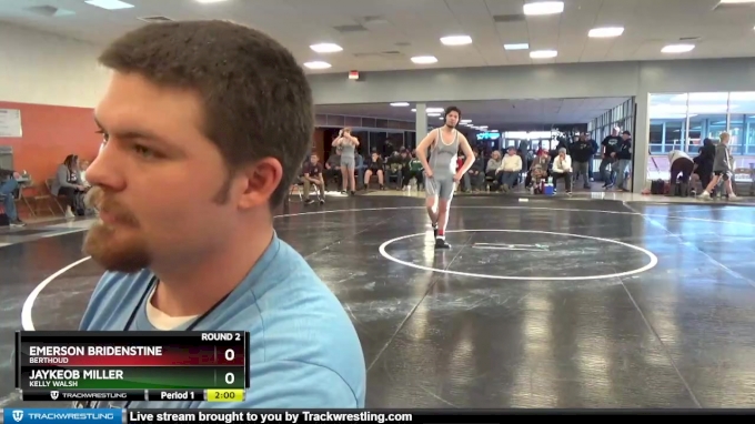 159-162 lbs Round 2 - Jaykeob Miller, Kelly Walsh vs Emerson ...