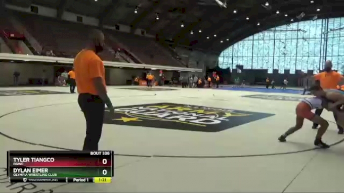 100 lbs Semifinal - Dylan Eimer, Olympia Wrestling Club vs Tyler ...