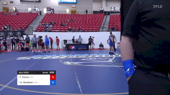 41 kg Rnd Of 16 - Tyler Conzo, New York vs Karson Wuebker, Sebolt ...