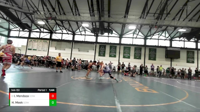 144-151 lbs Quarterfinal - Isaiah Mendoza, Westwood High School vs ...