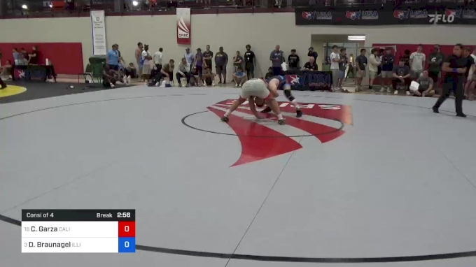 79 kg Consi Of 4 - Ceasar Garza, California vs Danny Braunagel ...