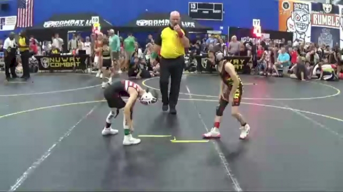 52 lbs Semifinal - Adam Husk Jr., Askren Wrestling Academy vs Camden ...