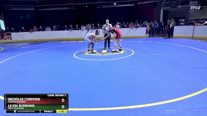 138 lbs Cons. Round 2 - Lejon Bundang, Mica Mountain vs Nicholas ...