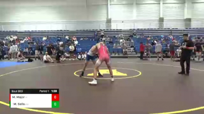 141 lbs Cons. Round 7 - Mason Sells, Blackman Wrestling vs Michael ...