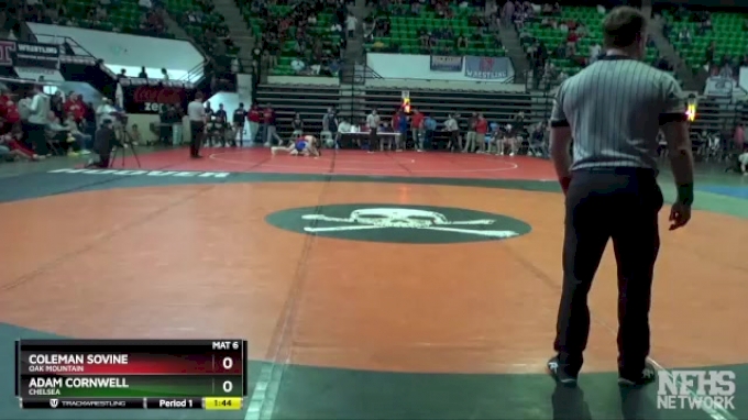 7A 157 lbs 3rd Place Match - Adam Cornwell, Chelsea vs Coleman Sovine ...