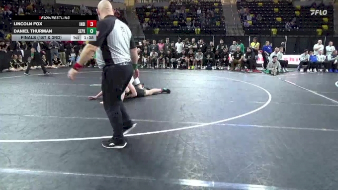 190 lbs Finals (1st & 3rd) - Daniel Thurman, Southeast Polk vs Lincoln ...
