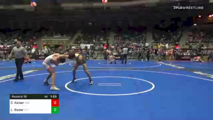 135 lbs Prelims - Colton Kaiser, Raw vs Logan Swaw, Izzy Style Wrestling