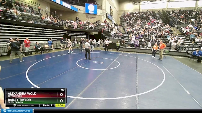 4A 130 lbs Cons. Round 1 - Alexandra Wold, Cottonwood vs Bailey Taylor ...