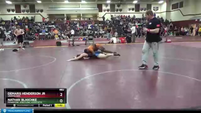 16U-11 lbs Rr2 - DeMaris Henderson Jr, Unattached vs Nathan Blaschke ...