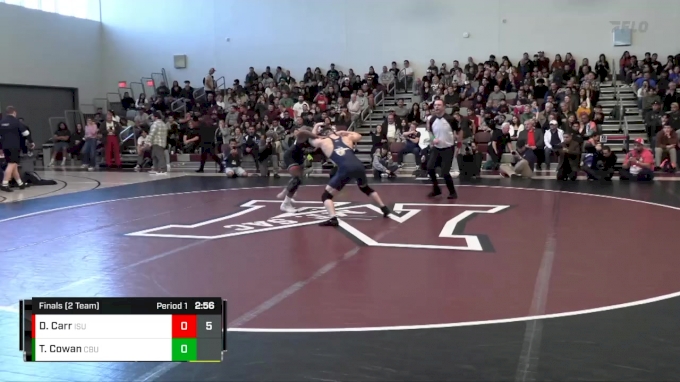 165 lbs Finals (2 Team) - David Carr, Iowa State vs Timothy Cowan ...