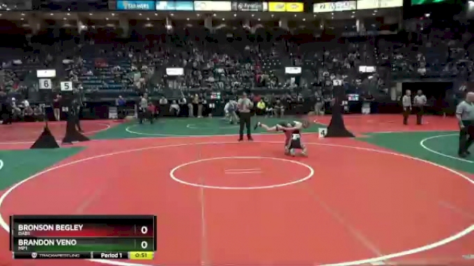 108 lbs Cons. Semi - Brandon Veno, MP1 vs Bronson Begley, DAB1