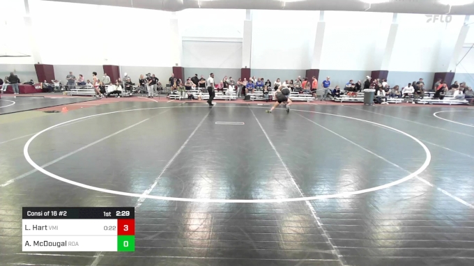 165 lbs Consi Of 16 #2 - Luke Hart, Virginia Military Institute vs ...