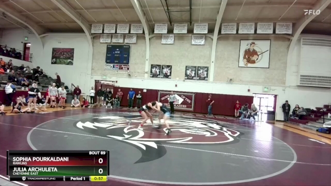 115 lbs Cons. Round 2 - Sophia Pourkaldani, Rawlins vs Julia Archuleta ...
