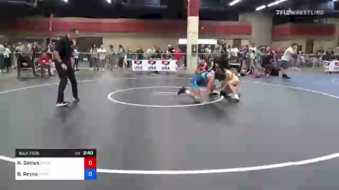 59 kg Rr Rnd 2 - Niya Teresita Gaines, Cardinal Wrestling Club vs ...